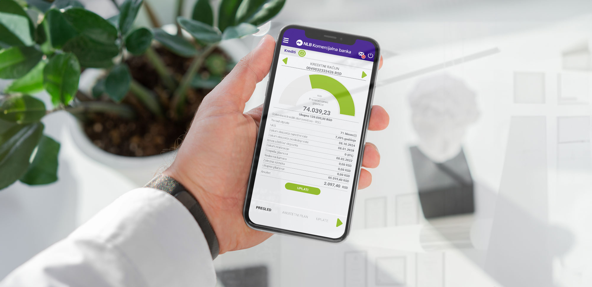 Mobilno bankarstvo | mBanking aplikacija - NLB mKlik